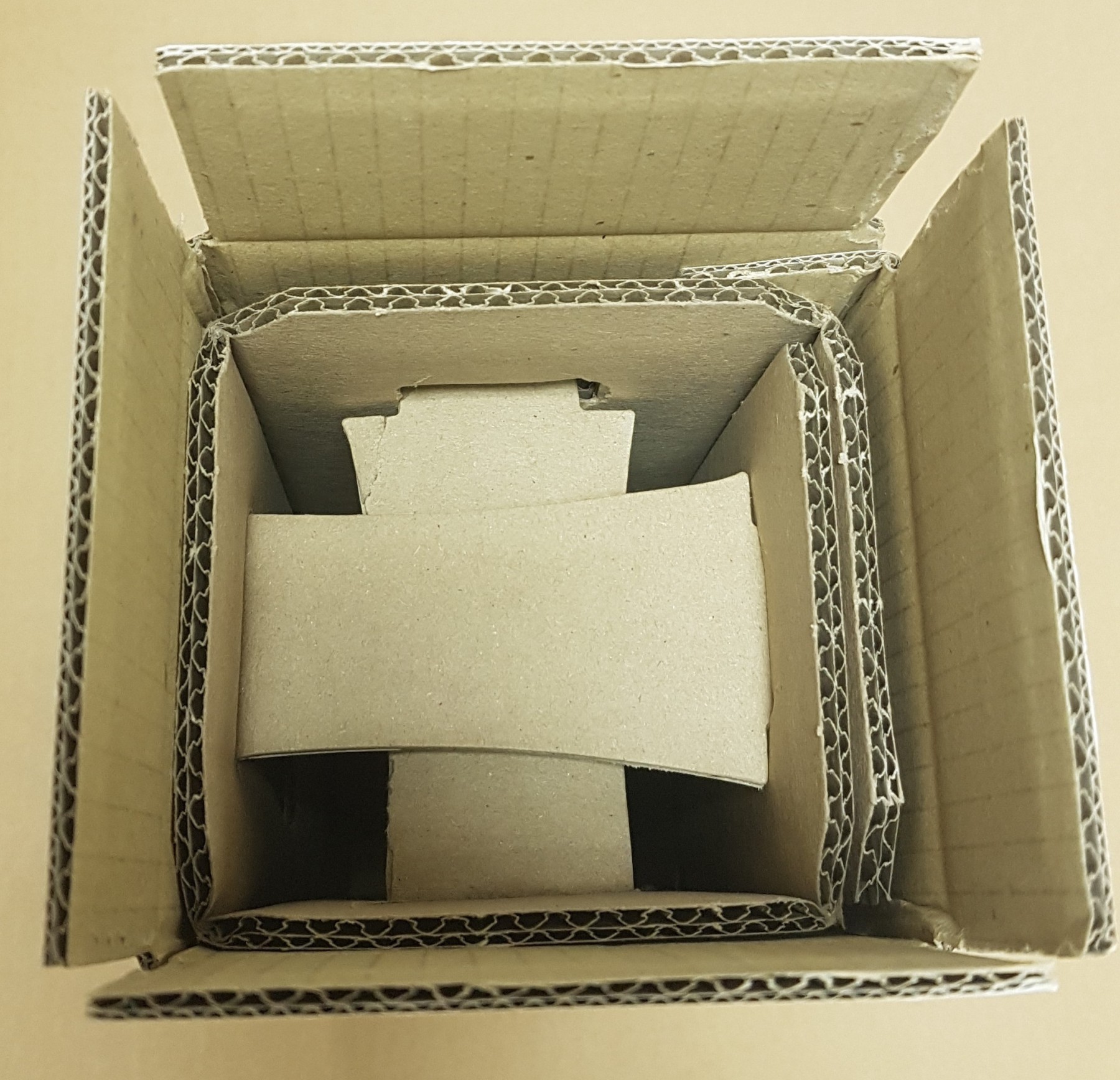 calage carton expédition bouteilles