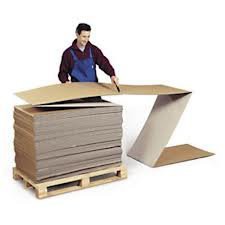 Plaques accordéons carton pliage en Z Facilembal