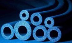 Tube mousse de protection, mousse polyéthylène bleue : Facilembal