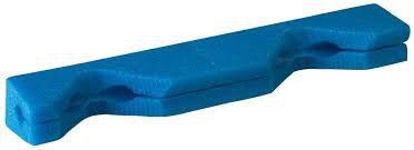 Profilé U mousse de protection, mousse polyéthylène, bleue : Facilembal